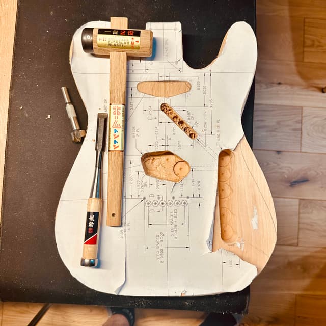 Norbertocaster, part 4: control cavities and chisels