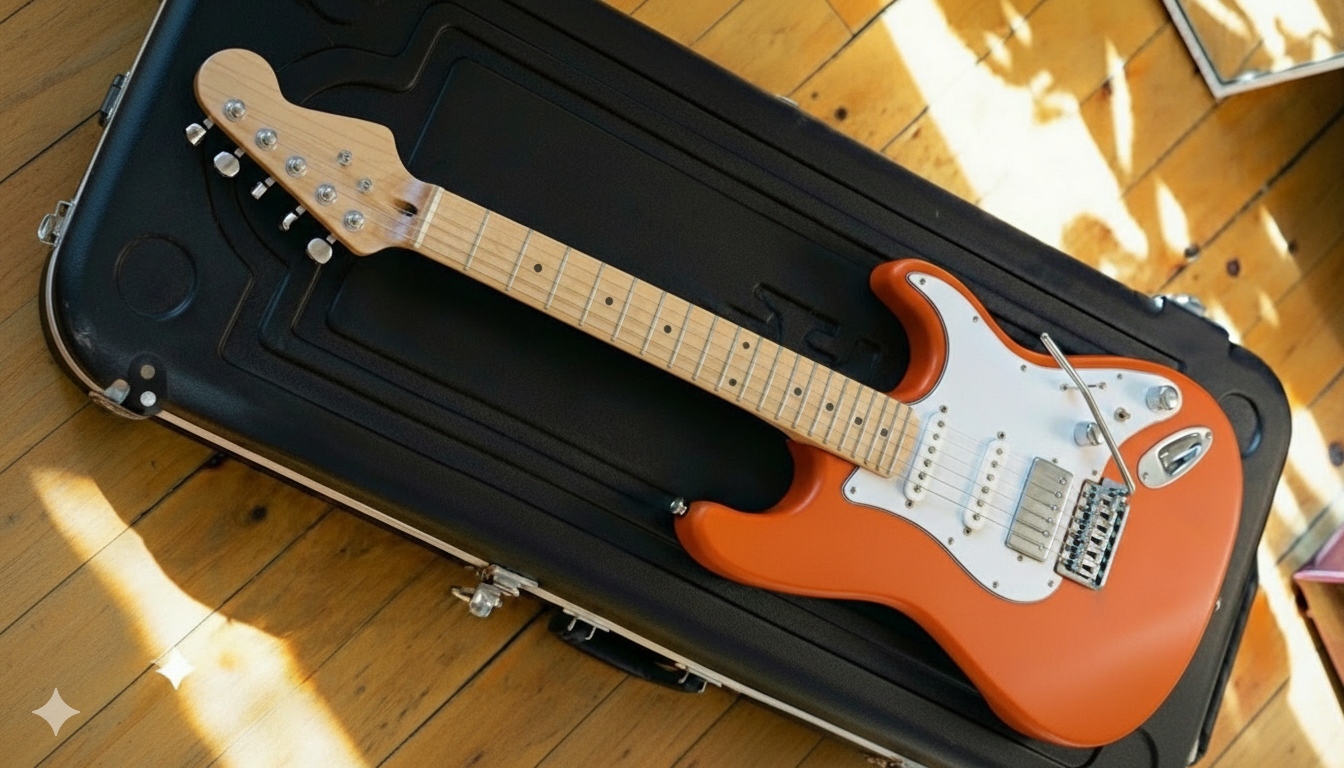 First stratocaster, part 1: first steps before cutting wood